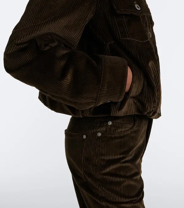 Loewe Cotton Corduroy Blouson Jacket