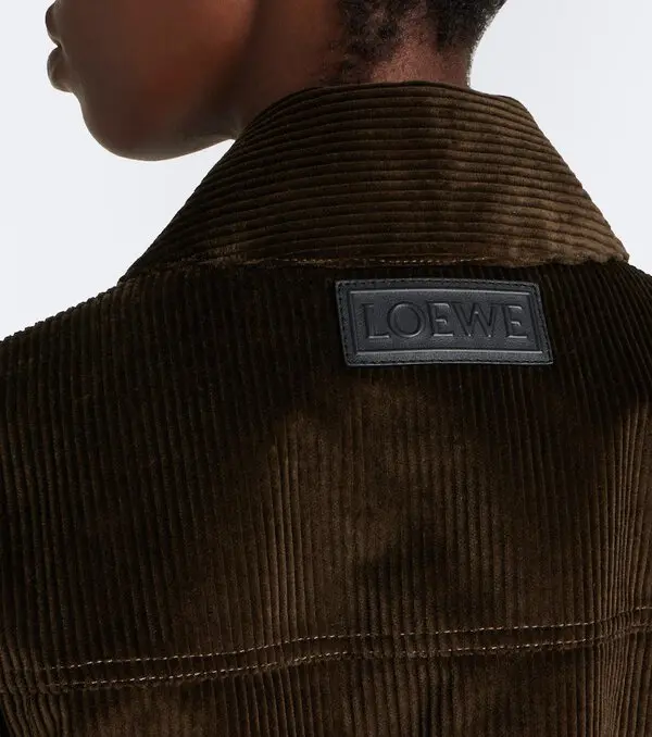 Loewe Cotton Corduroy Blouson Jacket