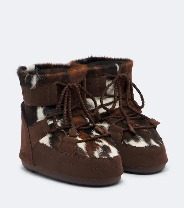 Moon Boot Icon Calf Hair Snow Boots