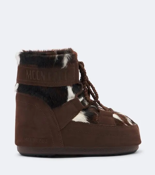 Moon Boot Icon Calf Hair Snow Boots