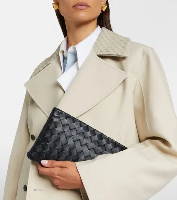 Bottega Veneta Intrecciato Leather Pouch