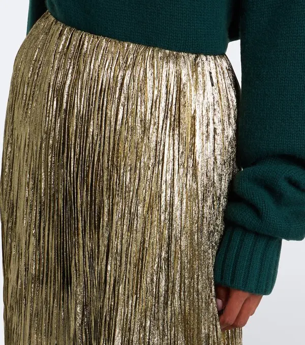 Ralph Lauren Luciana Satin Maxi Skirt