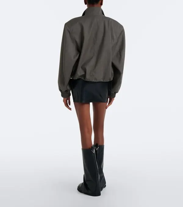 Wolford Embossed Croc-effect Miniskirt