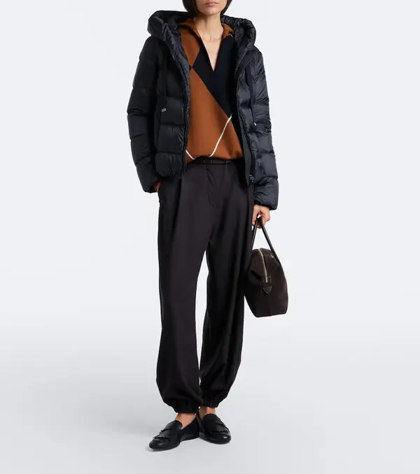 Max Mara Hooded Puffer Jacket