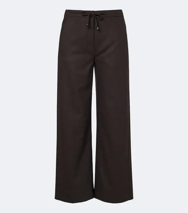 Max Mara Wide-leg Wool Pants