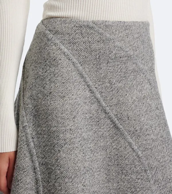 Proenza Schouler Gaella Wool-blend Midi Skirt