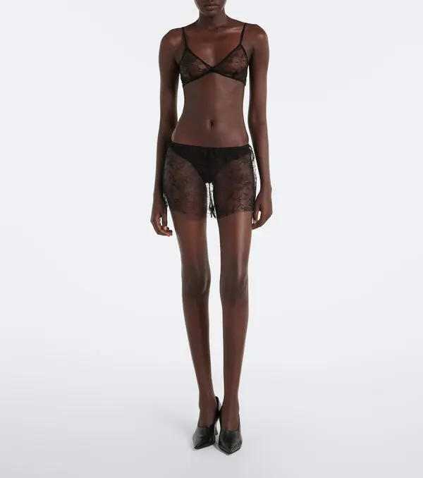 Khaite Talita Sheer Lace Bralette