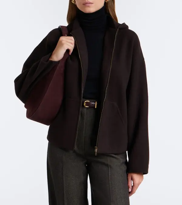 Max Mara Wool And Cashmere Hoodie