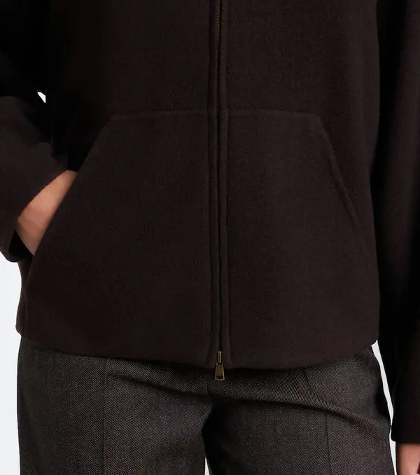Max Mara Wool And Cashmere Hoodie