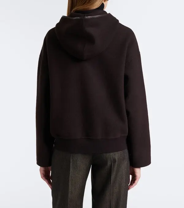 Max Mara Wool And Cashmere Hoodie