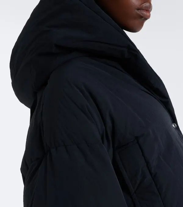 Sportmax Cropped Hooded Down Jacket