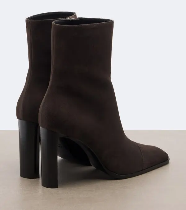 Saint Laurent Venetia Suede Ankle Boots