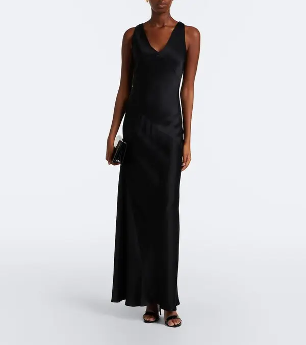Max Mara Elegante Satin Gown