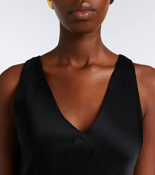 Max Mara Elegante Satin Gown