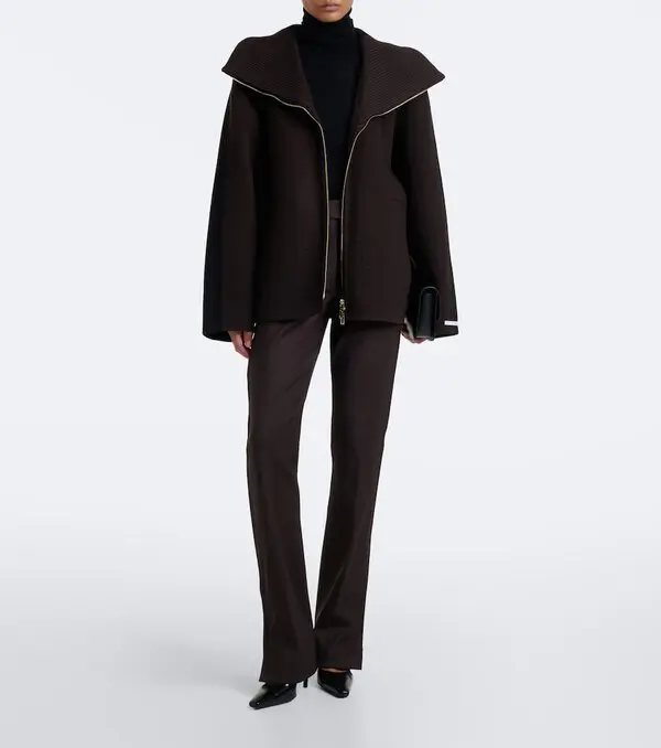 Sportmax Wool-blend Flared Pants