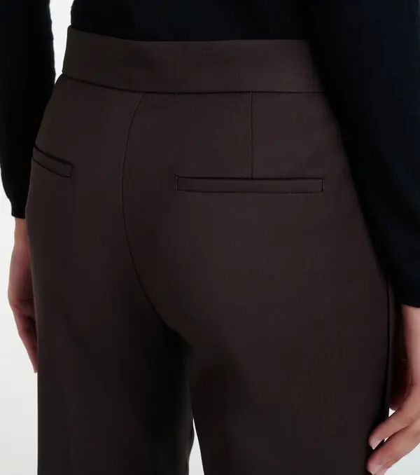 Sportmax Wool-blend Flared Pants