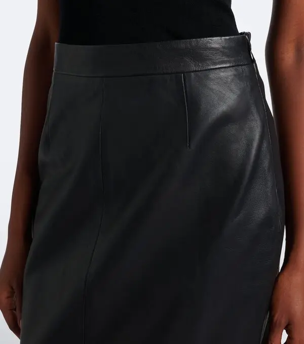Altuzarra Hank Leather Pencil Skirt