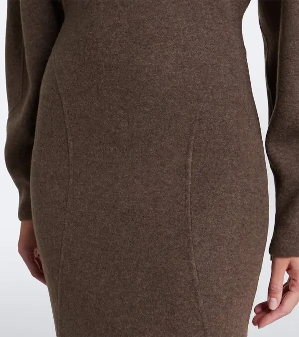 Max Mara Wool And Cashmere-blend Sweater Dress
