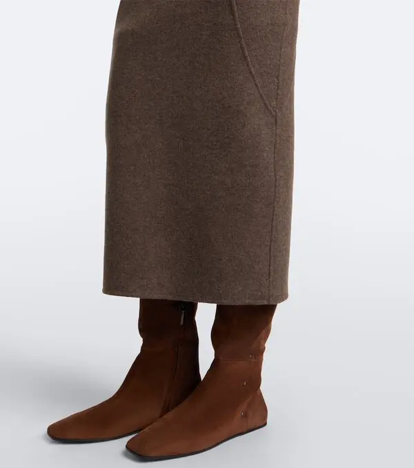 Max Mara Wool And Cashmere-blend Sweater Dress