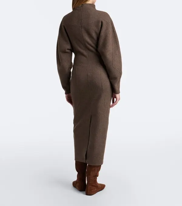 Max Mara Wool And Cashmere-blend Sweater Dress
