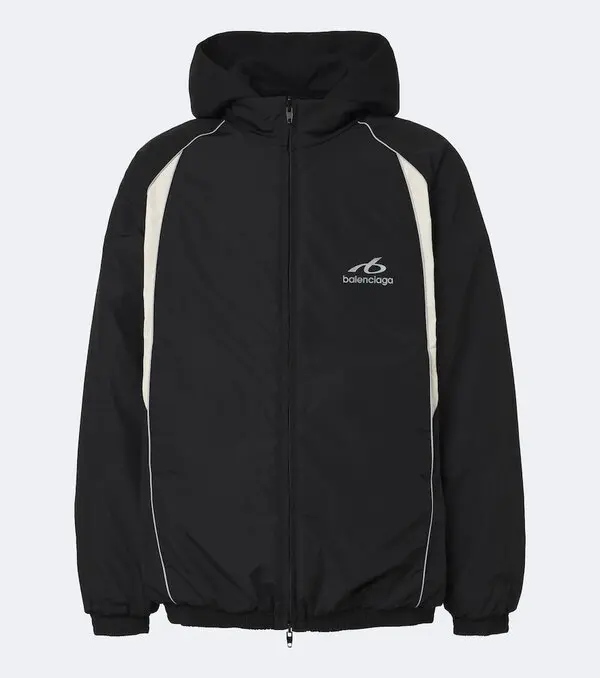 Balenciaga Logo Cotton Hoodie