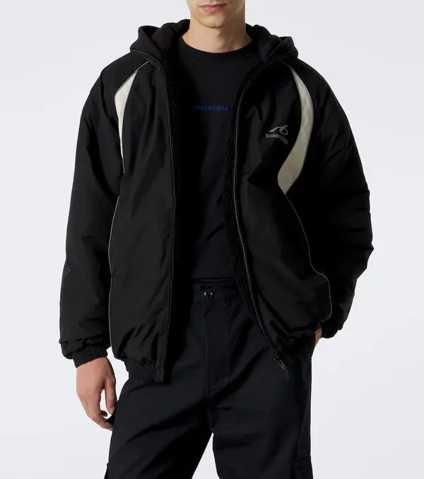 Balenciaga Logo Cotton Hoodie