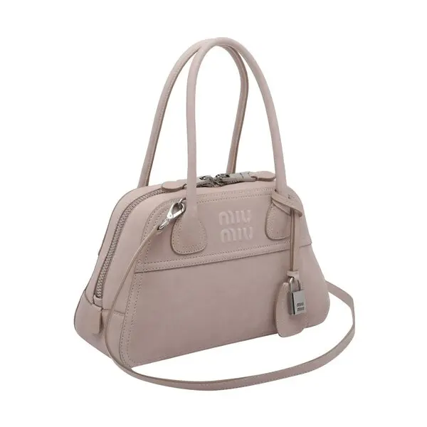 Miu Miu Vivant Handbag - Cream