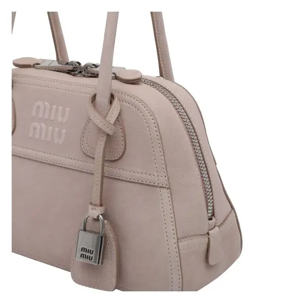 Miu Miu Vivant Handbag - Cream
