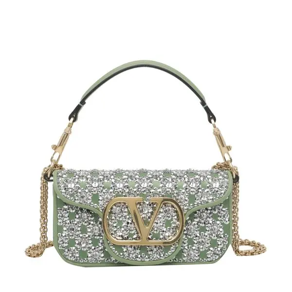 Valentino Garavani Loco' Small Embroidered Shoulder Bag