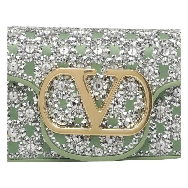 Valentino Garavani Loco' Small Embroidered Shoulder Bag