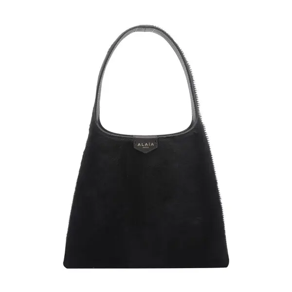 Alaïa Mini Haircalf Hobo Bag - Brown