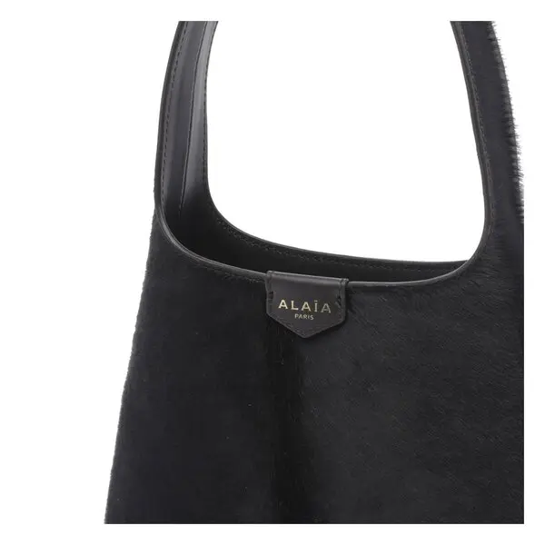 Alaïa Mini Haircalf Hobo Bag - Brown