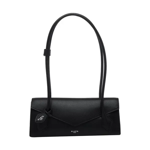 Alaïa Small Teckel Flap Shoulder Bag - Black
