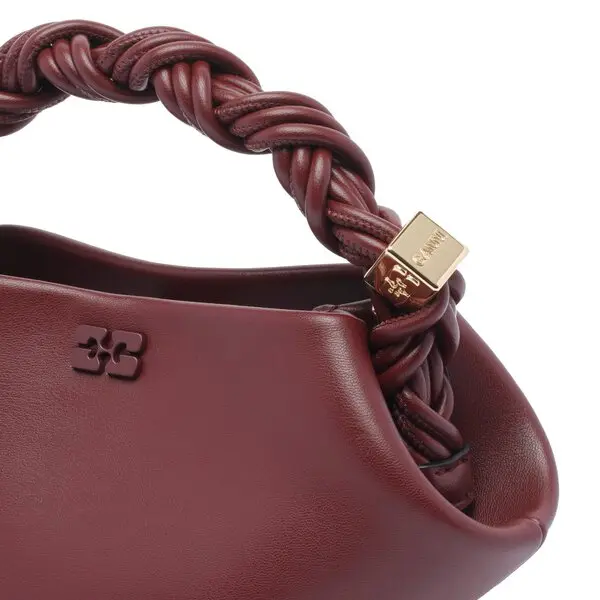 GANNI Mini Bou Handbag - Red