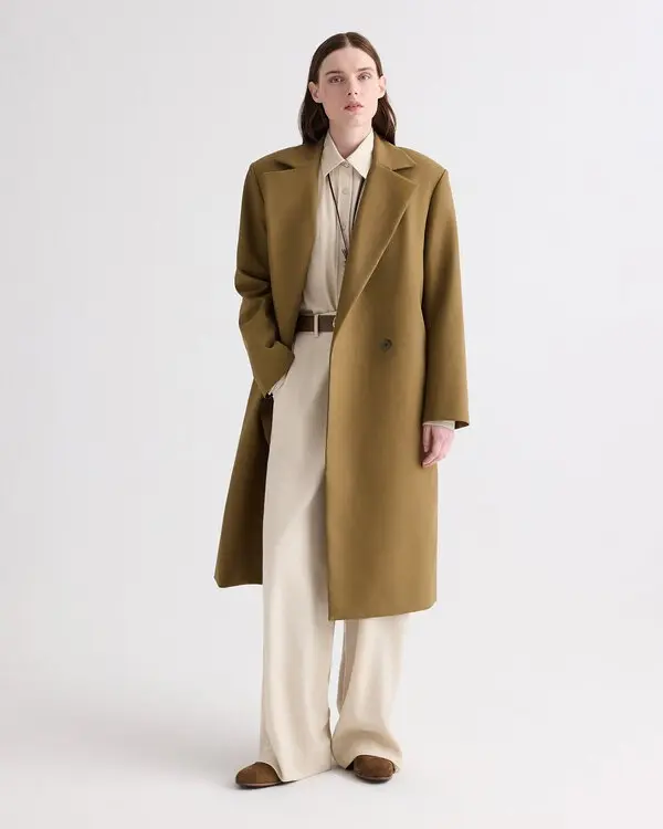 TWP Mikey Coat In Double Canvas