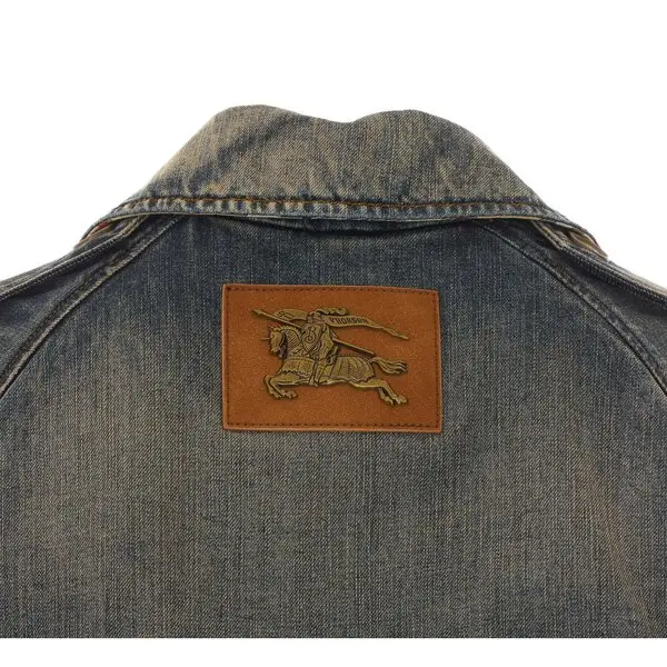 Burberry Trench Mayfair Cropped Denim Jacket