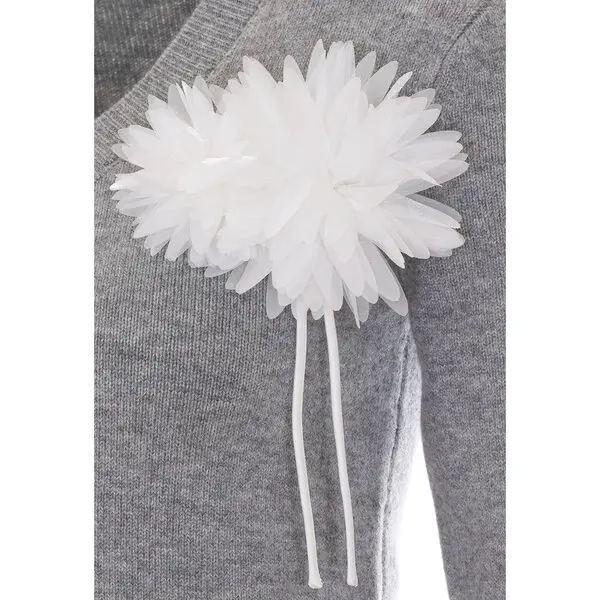 SELF-PORTRAIT Flower Wool Jumper
