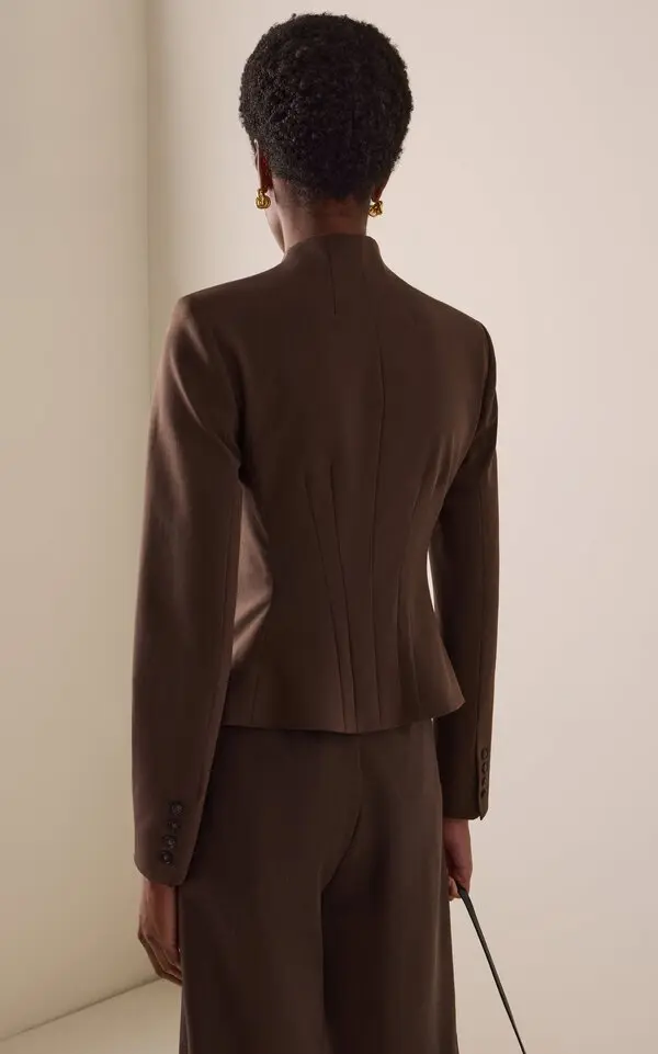 Staud Adrian Twill Jacket