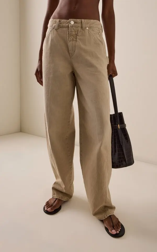 Closed Weston Rigid Mid-rise Wide-leg Jeans