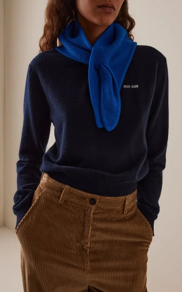 Miu Miu Cashmere-wool Scarf