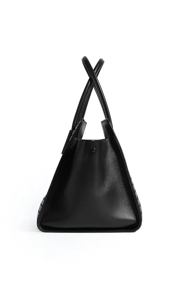 Bottega Veneta Medium Barbara Intrecciato Leather Tote Bag