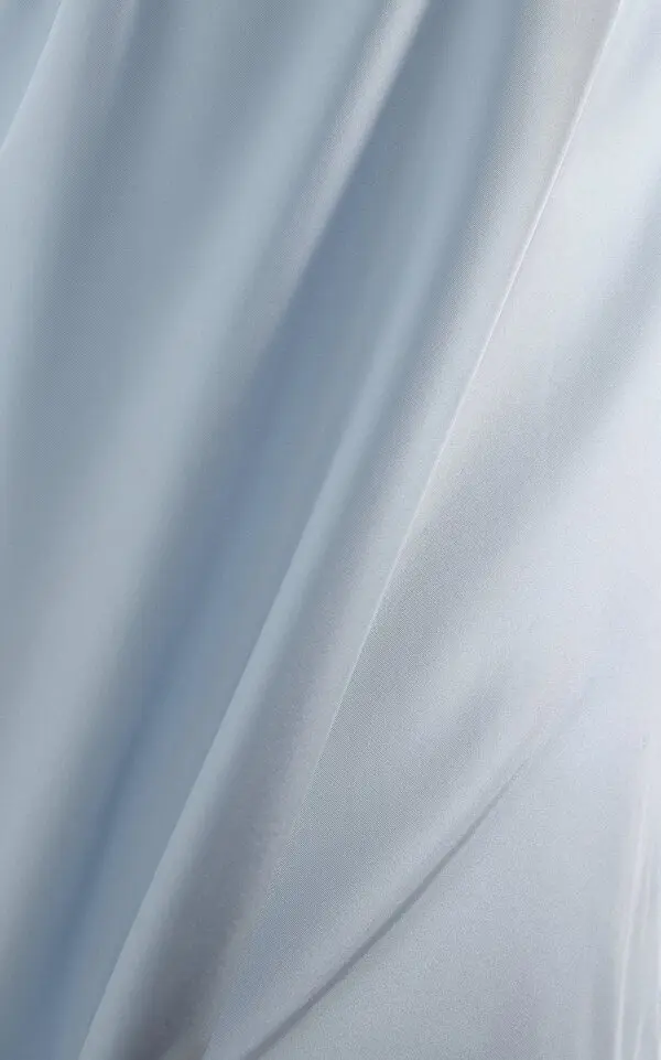 Another Tomorrow Silk Tank - Light Blue