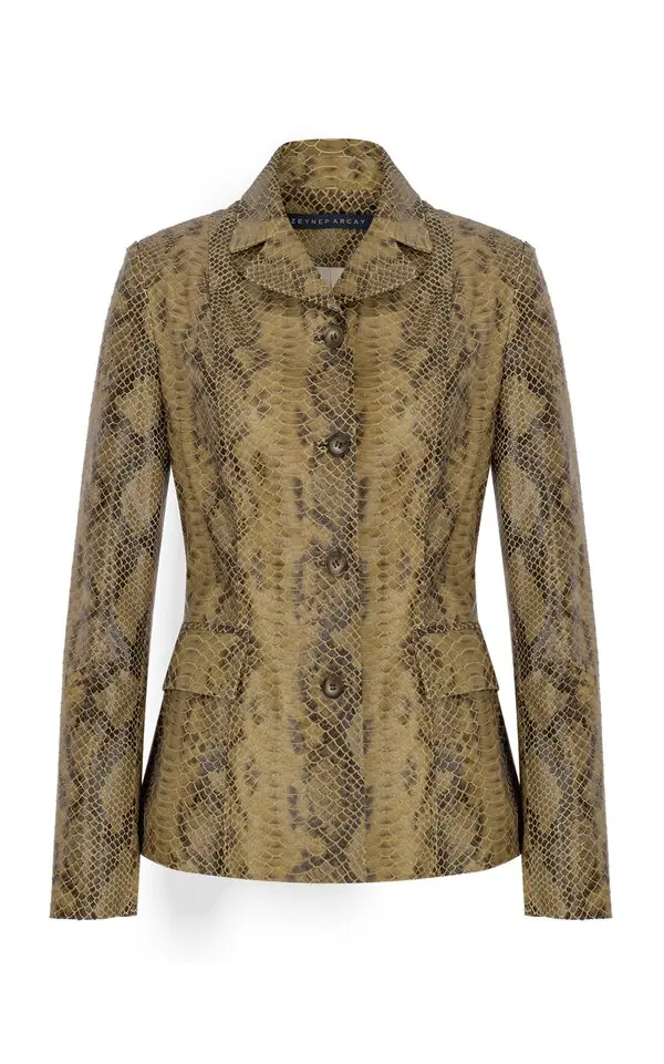 Zeynep Arçay Vintage Leather Jacket
