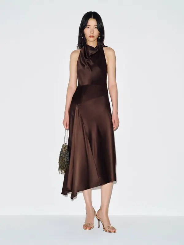 REFORMATION Emna Silk Dress