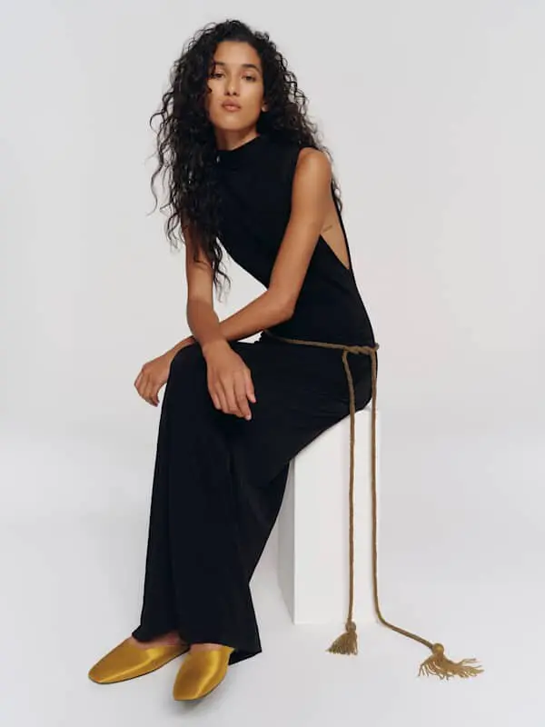 REFORMATION Naya Knit Dress