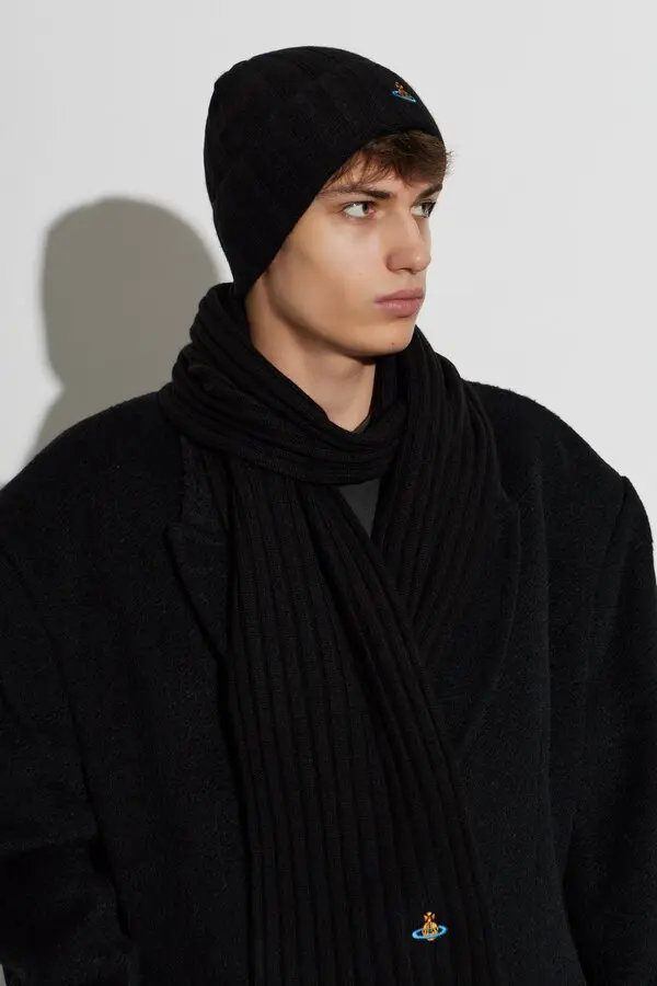 VIVIENNE WESTWOOD Cashmere Hat ‘classic - Black
