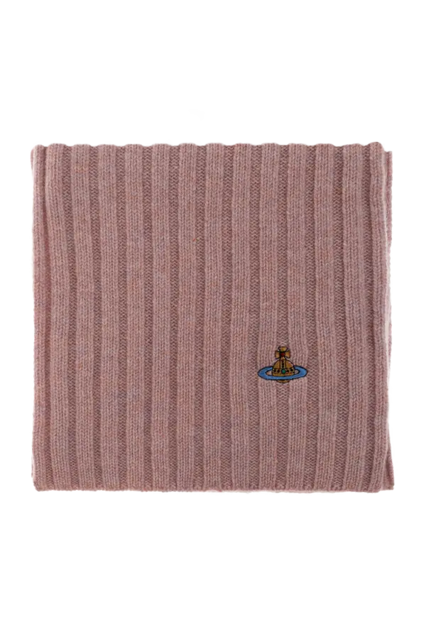 VIVIENNE WESTWOOD Cashmere Scarf ‘classic - Pink