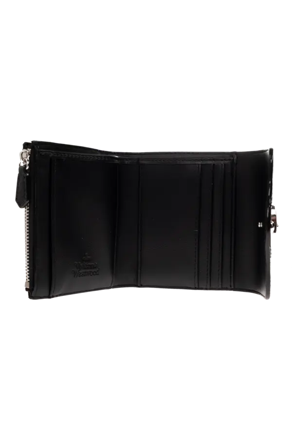 VIVIENNE WESTWOOD Leather Wallet With Logo