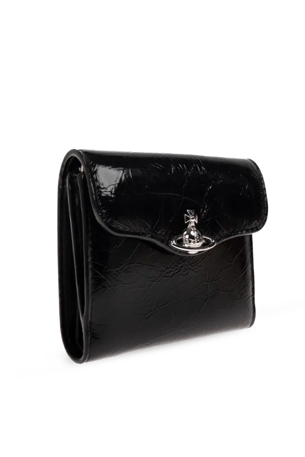 VIVIENNE WESTWOOD Leather Wallet With Logo
