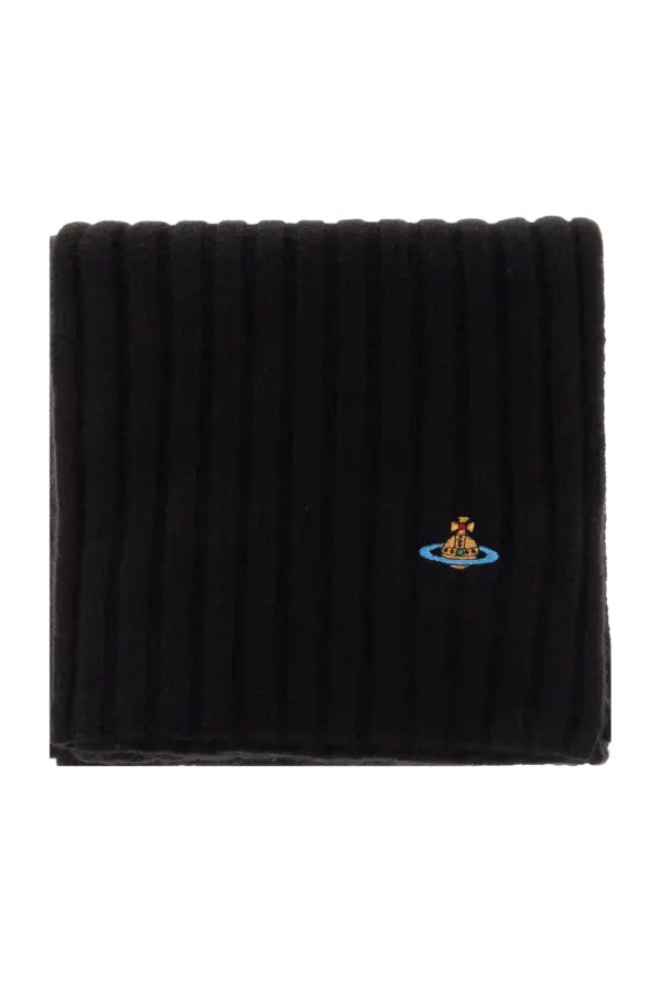 VIVIENNE WESTWOOD Cashmere Scarf ‘classic - Black